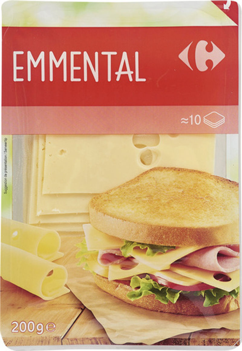emmental slices cheese 200g (#122164) – Le Petit Depot