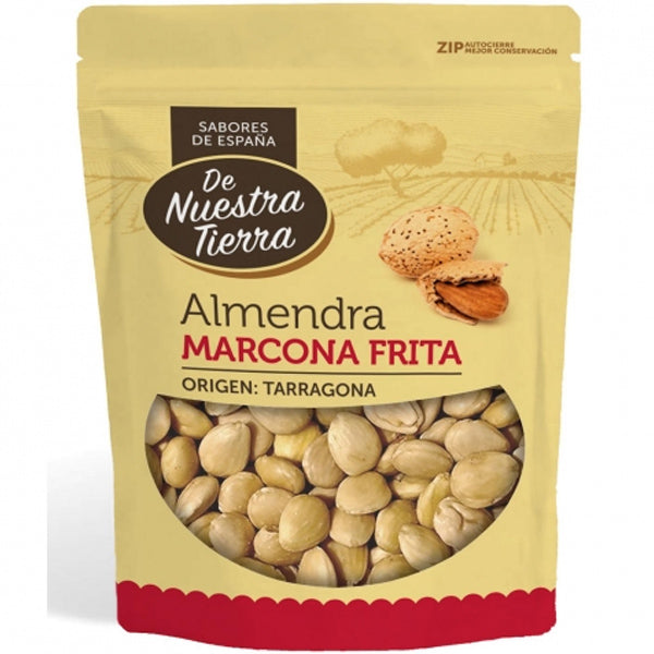 fried salted marcona almonds 90g\de nuestra tierra (#127874) – Le Petit ...